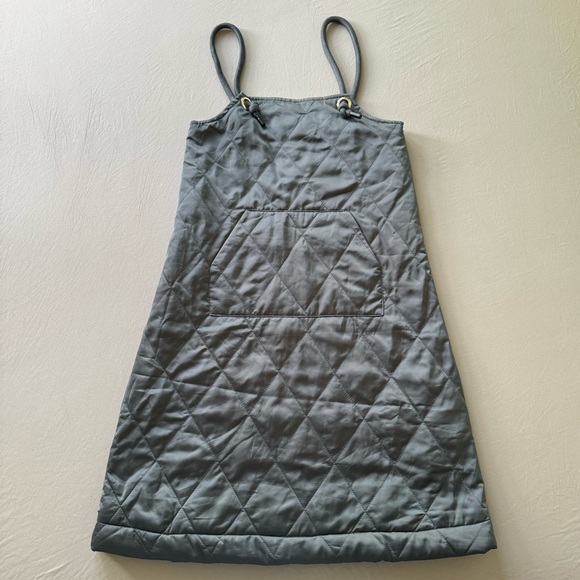 Dresses | Quilted Puffer Overall Dress | Poshmark